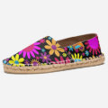 Floral Pattern Espadrilles Ubuntu Comfy Shoes | Zazzle