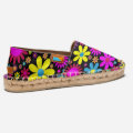 Floral Pattern Espadrilles Ubuntu Comfy Shoes | Zazzle