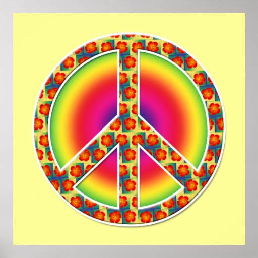 Peace Sign Posters, Peace Sign Prints, Art Prints, & Poster Designs ...