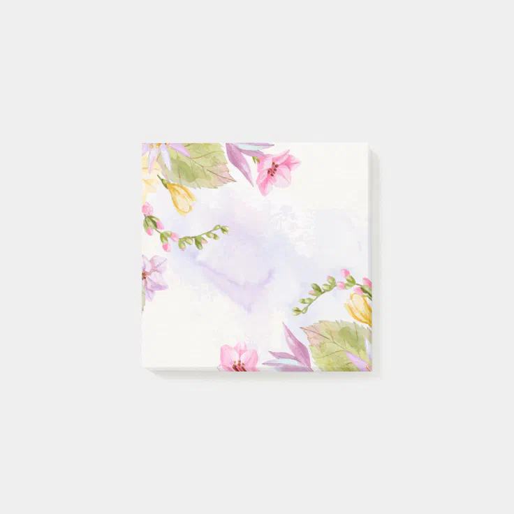 Floral Post-it-Notes Post-it Notes | Zazzle