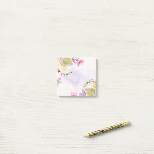 Floral Post-it-Notes Post-it Notes | Zazzle