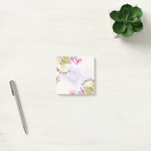 Floral Post-it-Notes Post-it Notes | Zazzle