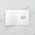 Floral Print Custom Message Inside Sympathy Card | Zazzle