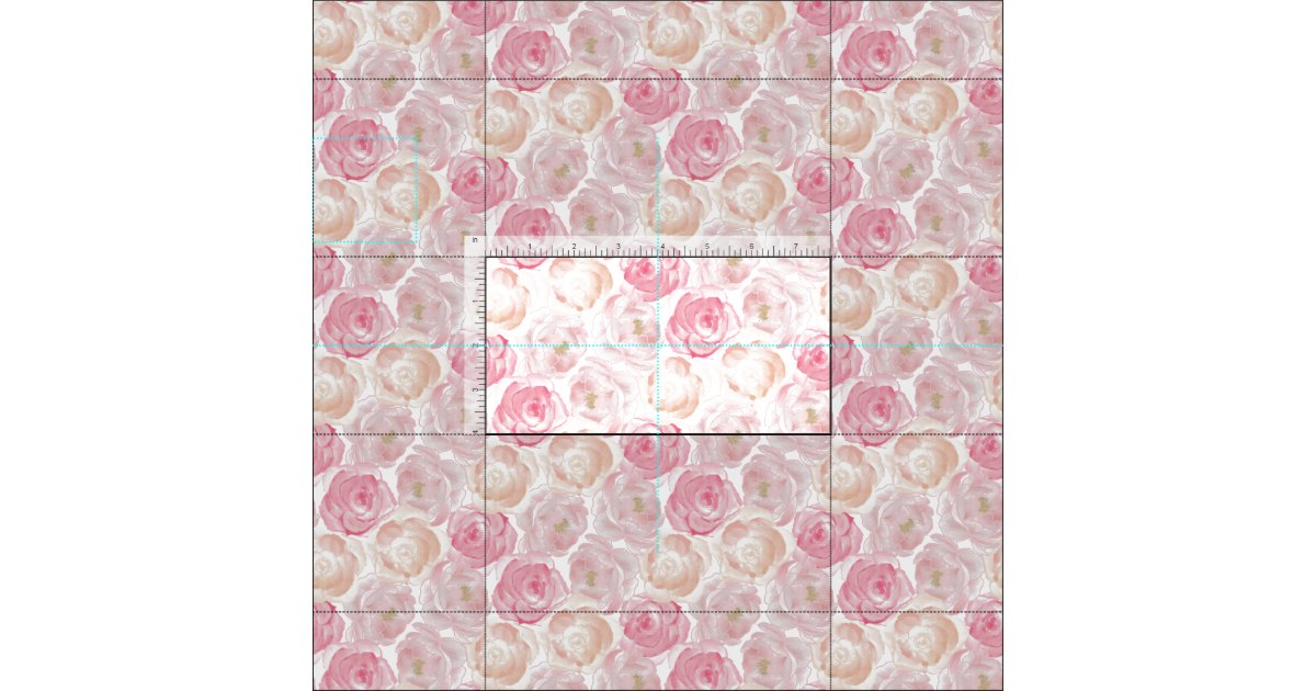 Floral Romance | Fabric | Zazzle