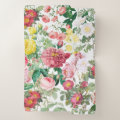Floral Roses Vintage Spring Garden File Folder | Zazzle