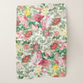 Floral Roses Vintage Spring Garden File Folder | Zazzle