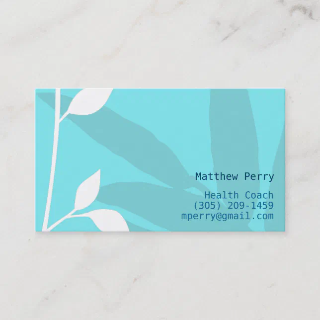 Floral vi business card | Zazzle