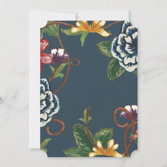 Floral Wedding Invitation | Zazzle