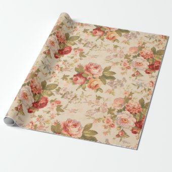 Floral Wrapping Paper | Zazzle