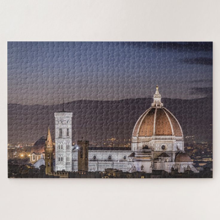 Florence Italy Cathedral Jigsaw Puzzle Firenze | Zazzle