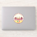 Florence Italy City Skyline Emblem Sticker | Zazzle