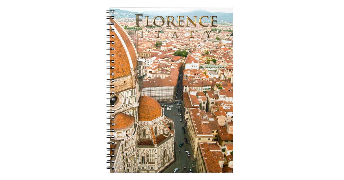 Florence, Italy (Duomo) Notebook | Zazzle