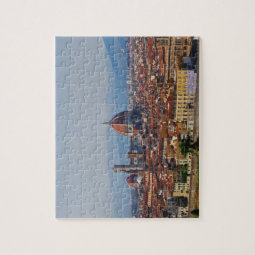 Florence Italy Duomo View Jigsaw Puzzle | Zazzle