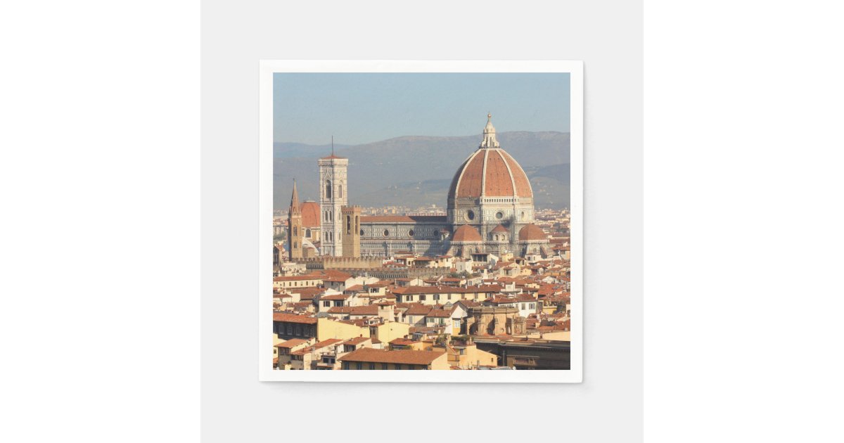 Florence, Italy Paper Napkins | Zazzle