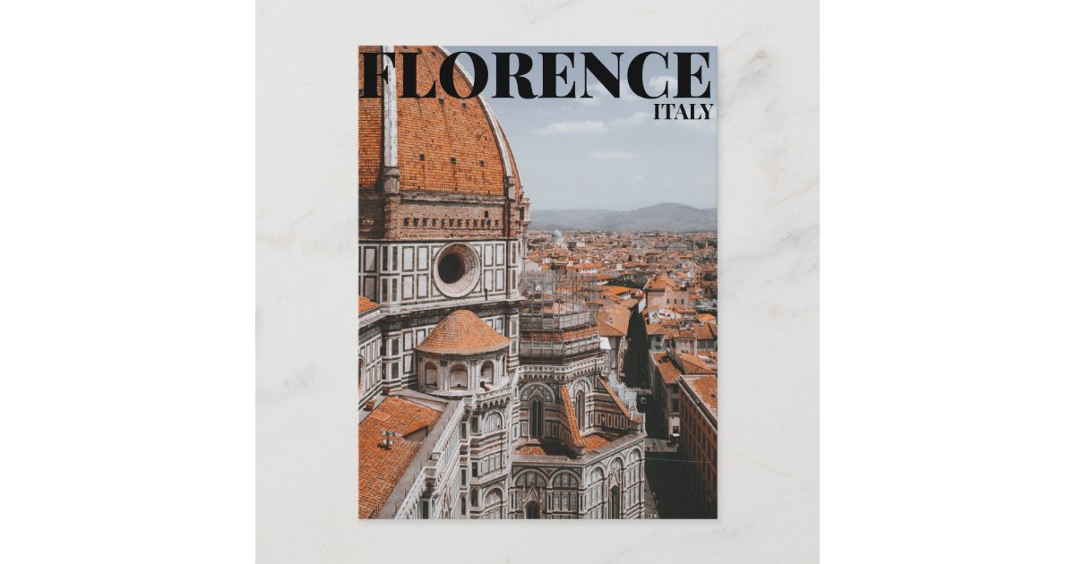 Florence italy postcard | Zazzle