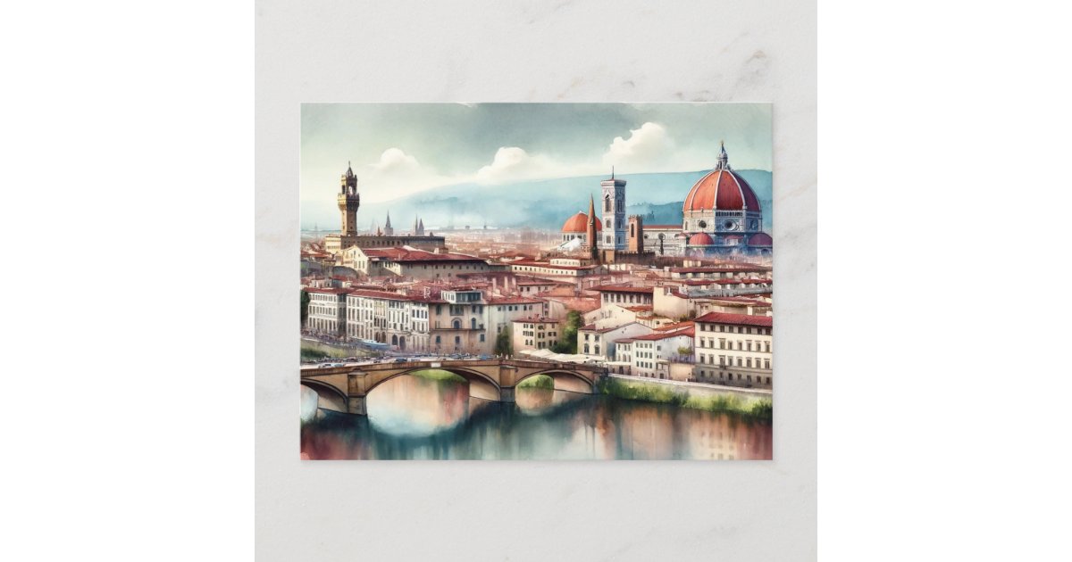 Florence, Italy Postcard | Zazzle