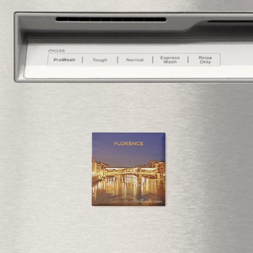 Florence Italy Travel Photo Souvenir Fridge Magnet | Zazzle