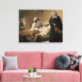 Florence Nightingale. Coloured lithograph. Canvas Print | Zazzle