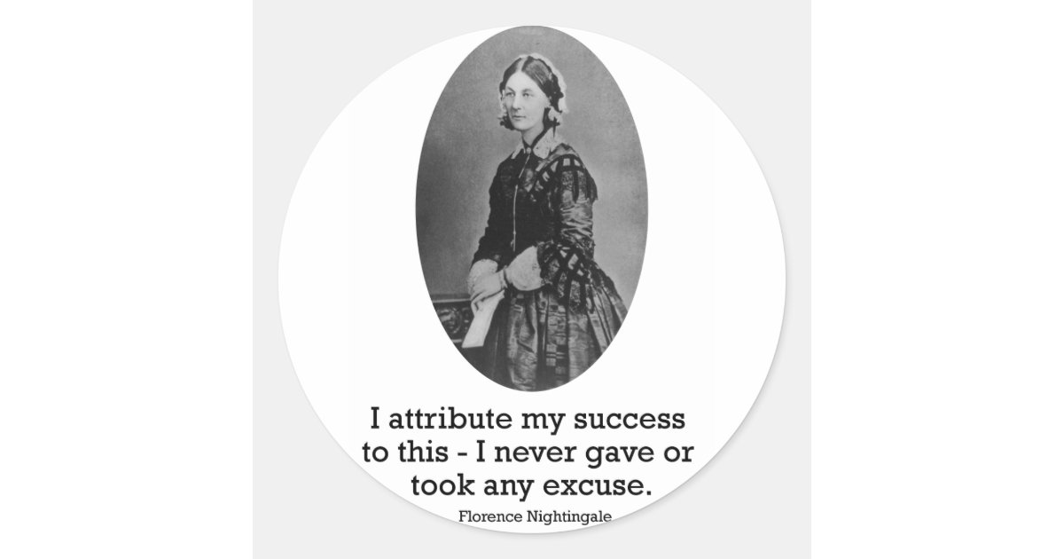 Florence Nightingale Sticker | Zazzle