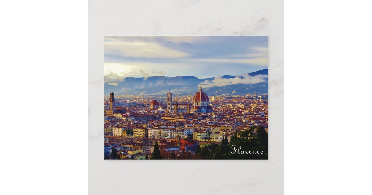 Florence Postcard | Zazzle