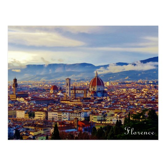 Florence Postcard | Zazzle.com