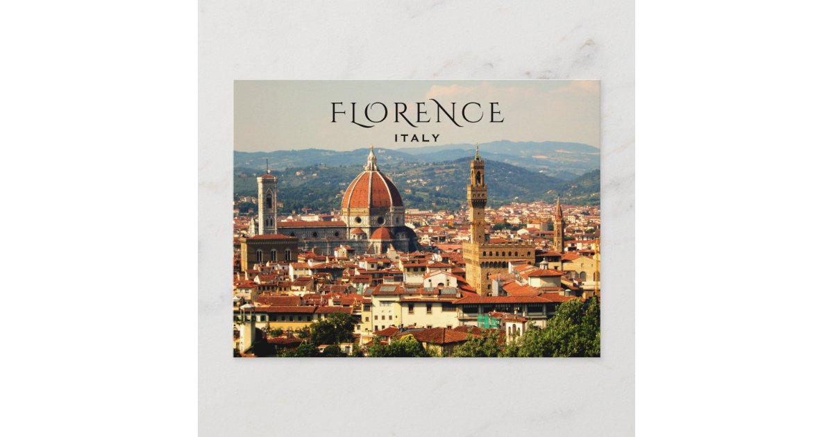 Florence Postcard | Zazzle