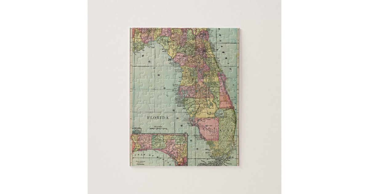 Florida 4 jigsaw puzzle | Zazzle
