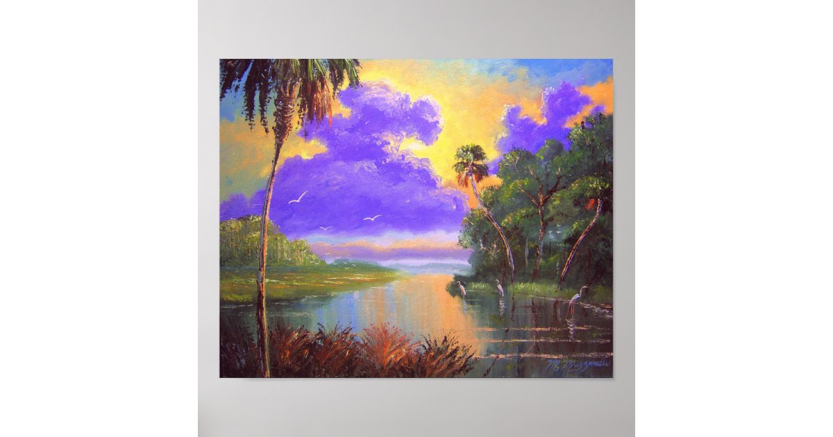 Florida Backwoods River Poster | Zazzle