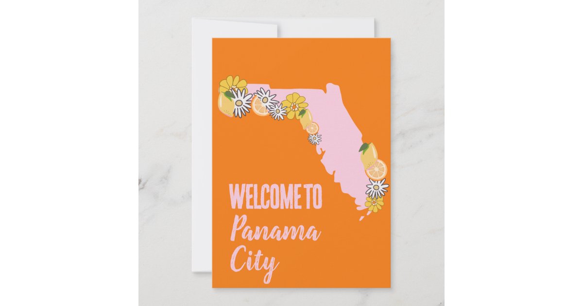 Florida Beach Bachelorette Party Itinerary Invitation | Zazzle
