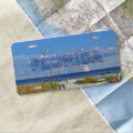 Florida Beach Scene License Plate | Zazzle