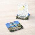 Florida Beach Sign Coaster | Zazzle