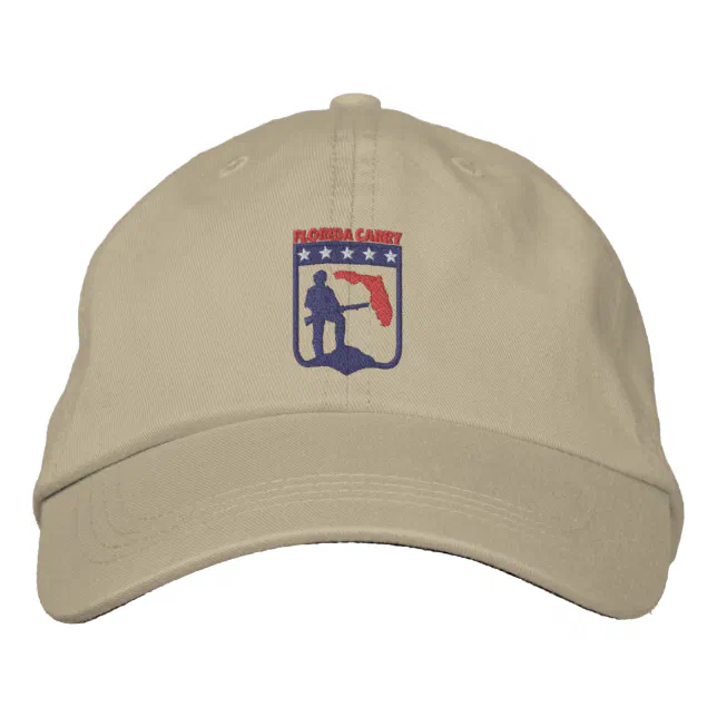 Florida Carry Embroidered Hat | Zazzle