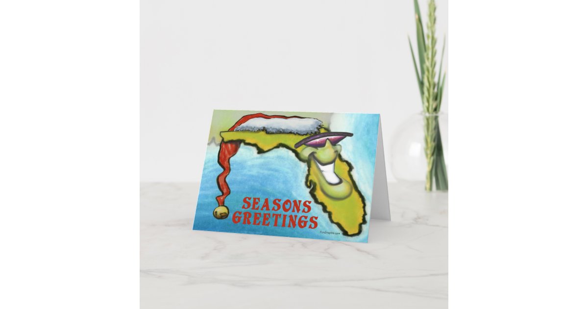 Florida Christmas Card | Zazzle