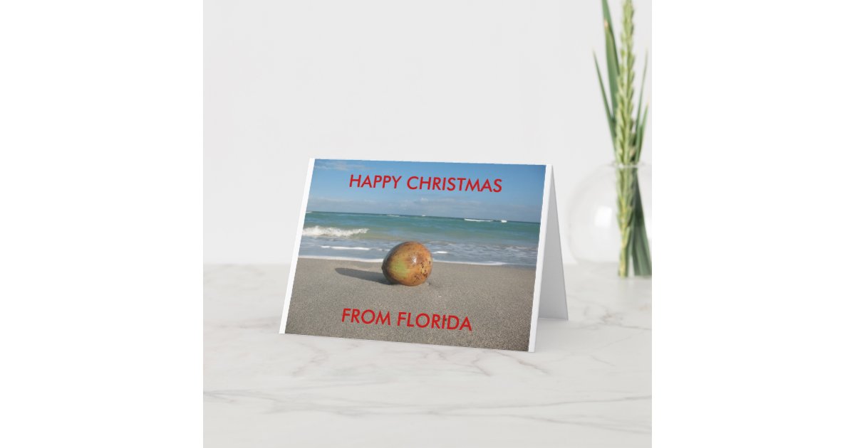 Florida Christmas Card #1 | Zazzle