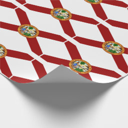 Florida flag wrapping paper | Zazzle