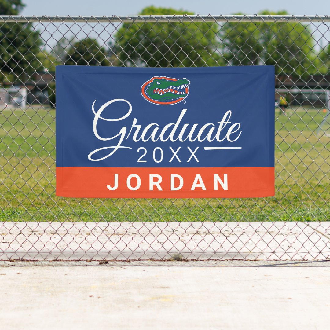 Florida Gator Graduation Banner | Zazzle