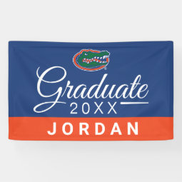 Florida Gator Graduation Banner | Zazzle