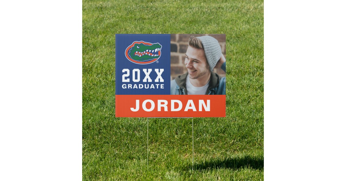 Florida Gator Graduation - Photo Sign | Zazzle