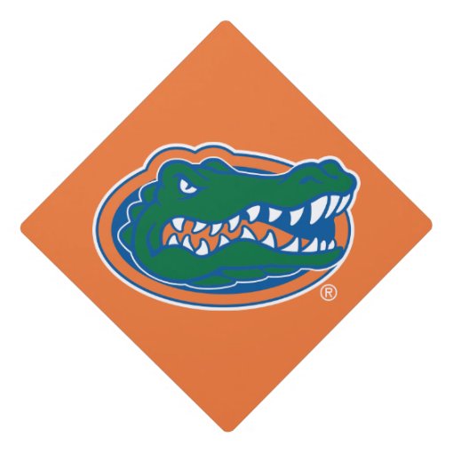 Florida Gator Head Graduation Cap Topper | Zazzle