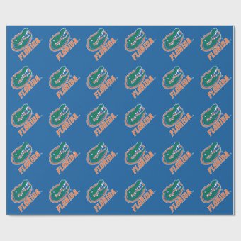 Florida Gator Head Wrapping Paper | Zazzle