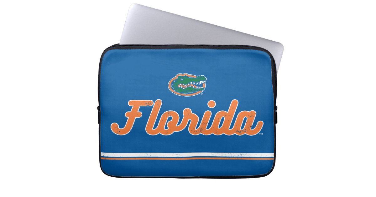 Florida Gators | Script Logo Laptop Sleeve | Zazzle