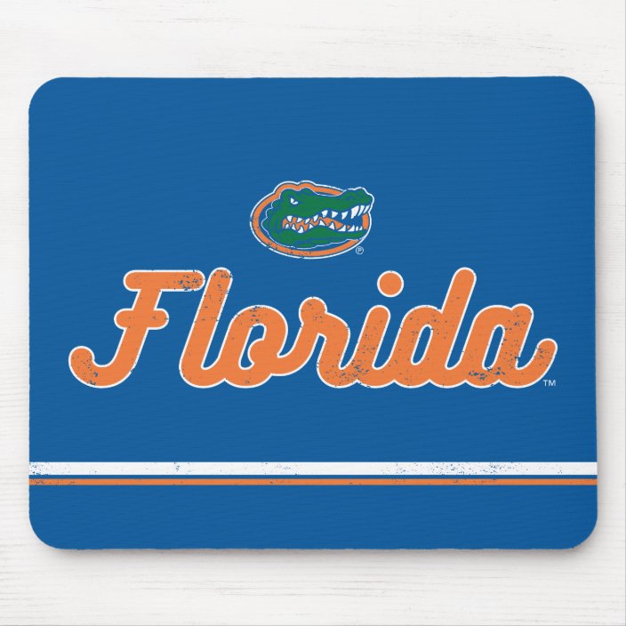 Florida Gators | Script Logo Mouse Pad | Zazzle.com