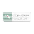 Florida State | New Home Return Address Label | Zazzle.com
