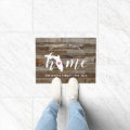 Florida Home State Personalized Wood Look Doormat | Zazzle