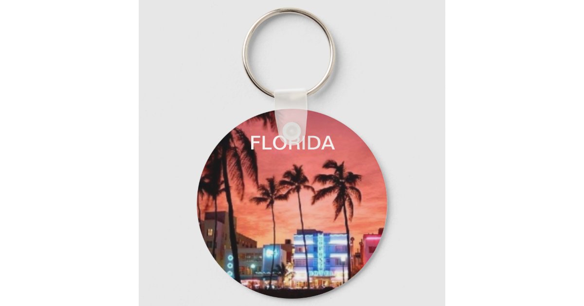 Florida Keychain | Zazzle