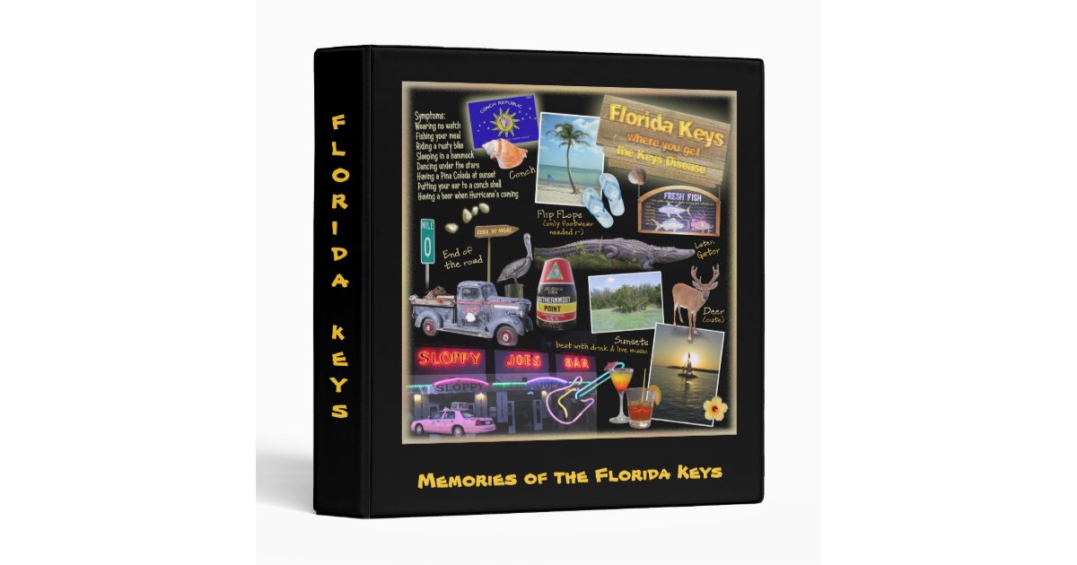 Florida Keys Binder | Zazzle