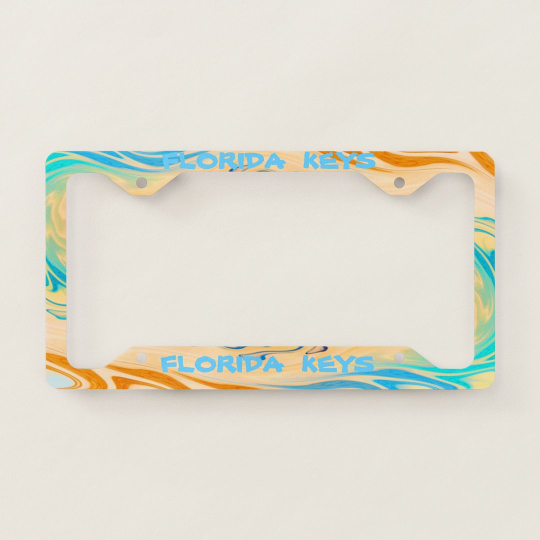 Florida Keys License Plate Frame | Zazzle