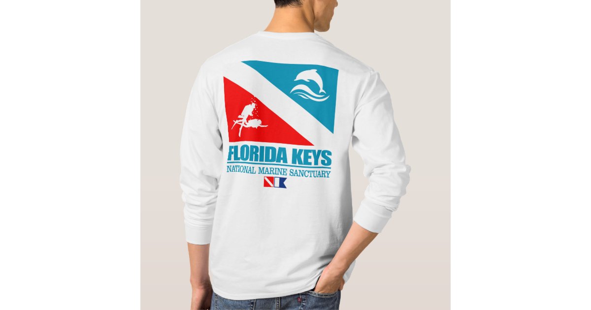 Florida Keys NMS (sq) T-Shirt | Zazzle