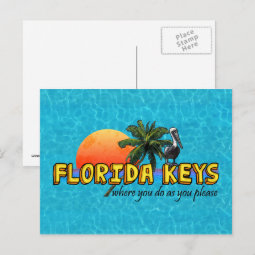 Florida Keys Postcard | Zazzle