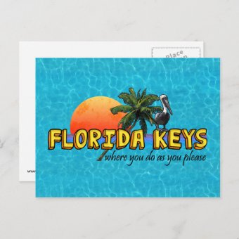 Florida Keys Postcard | Zazzle